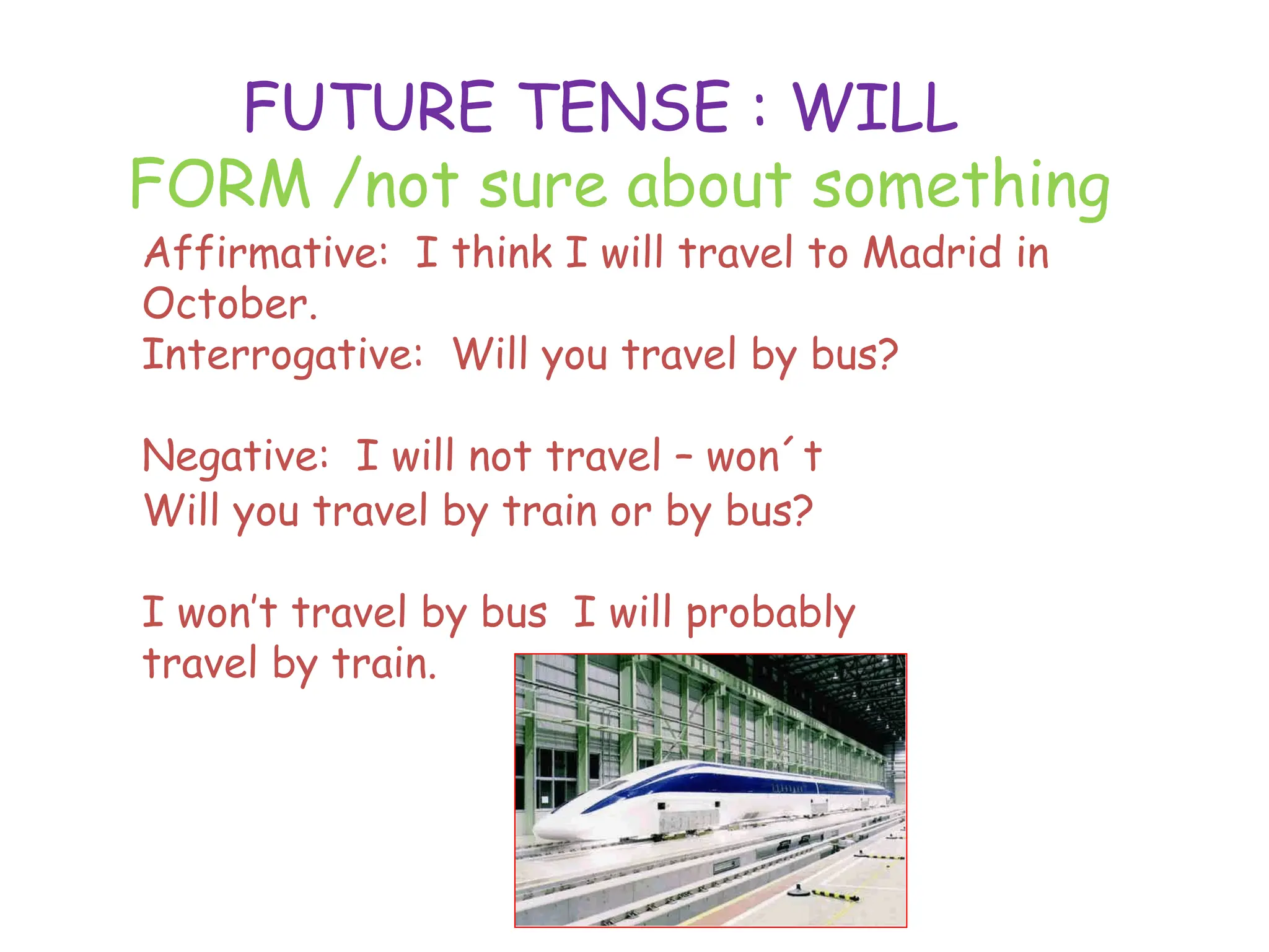 Future Tenses_ Will and Going to difference | PPT