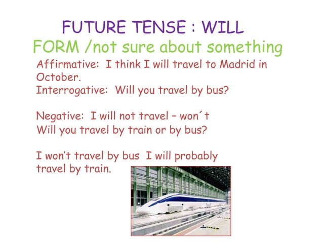 Future Tenses_ Will and Going to difference | PPT