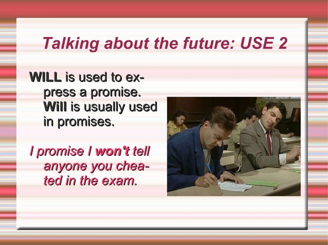 Future tense: "will" Vs. "going to" | ODP