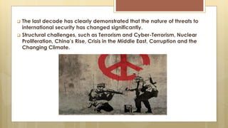 Future challenges to international security | PPTX