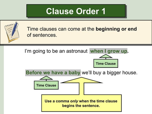 Future time clauses