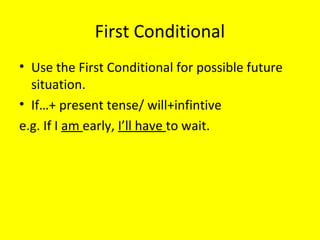 Future time clauses | PPT