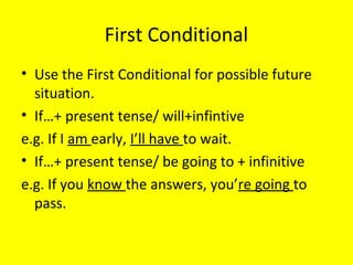 Future time clauses | PPT