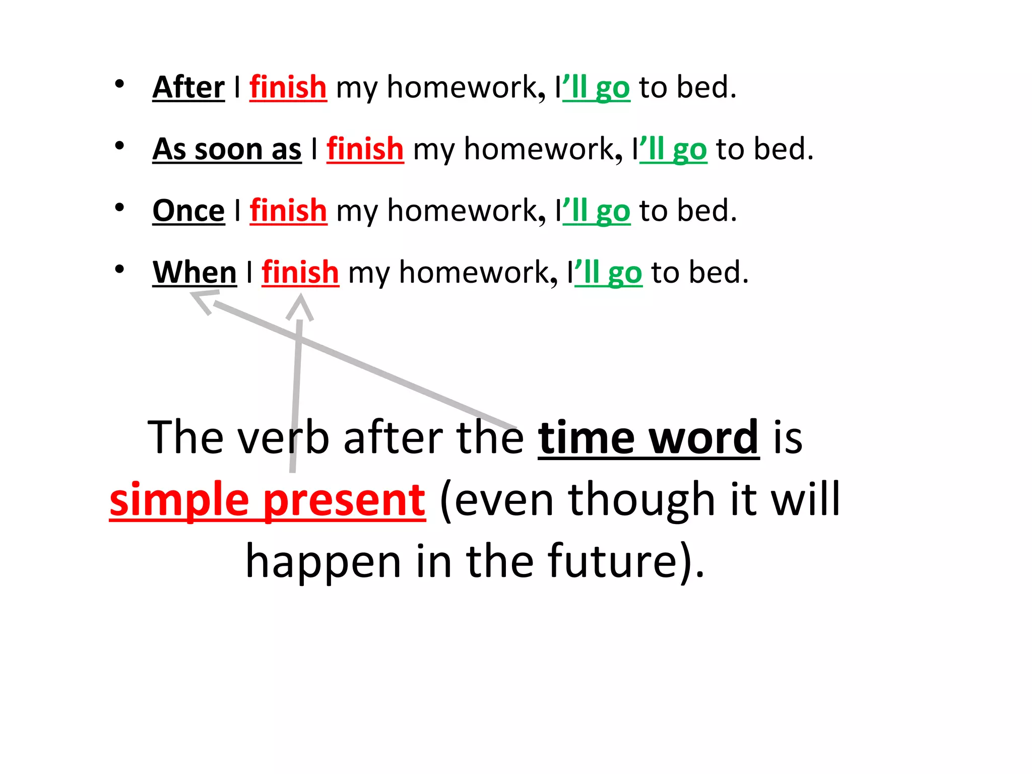 Futuretimeclauses | PPT | Free Download