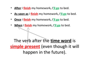 Futuretimeclauses | PPT | Free Download