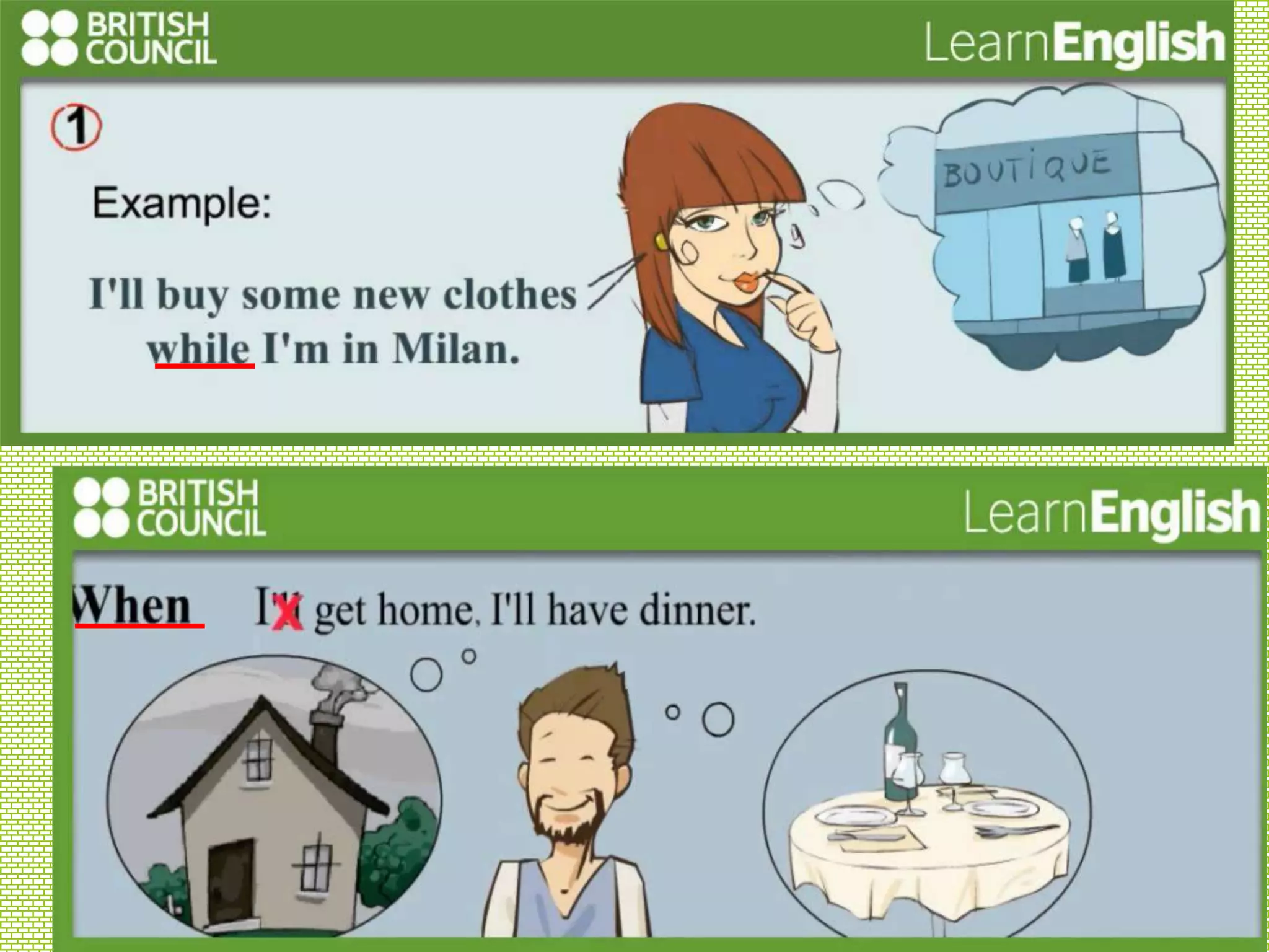 FUTURE TIME CLAUSES: Grammar and examples | PPTX