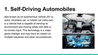 Future transportation technologies | PPT
