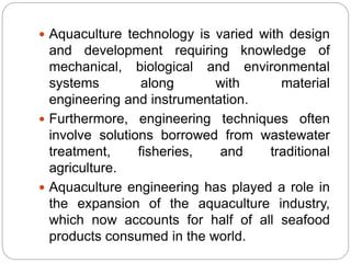 Future trends in aquaculture engineering | PPT