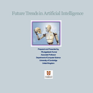 Future Trends in Artificial Intelligence | PDF