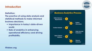 Future Trends in Business Analytics Certifications to learn | PDF