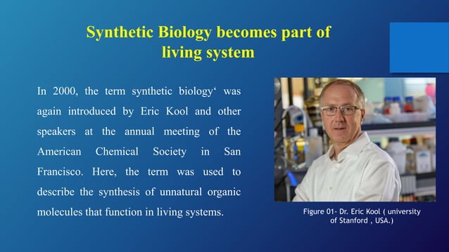 Future trends in synthetic biology | PPTX | Biotech and Biomedical ...