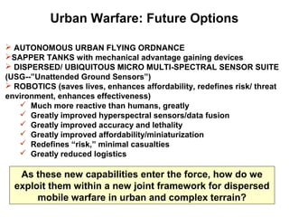 Future Urban Warfare Weaponry v3.0 | PPT