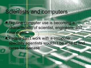 Future Uses Of Computer | PPT