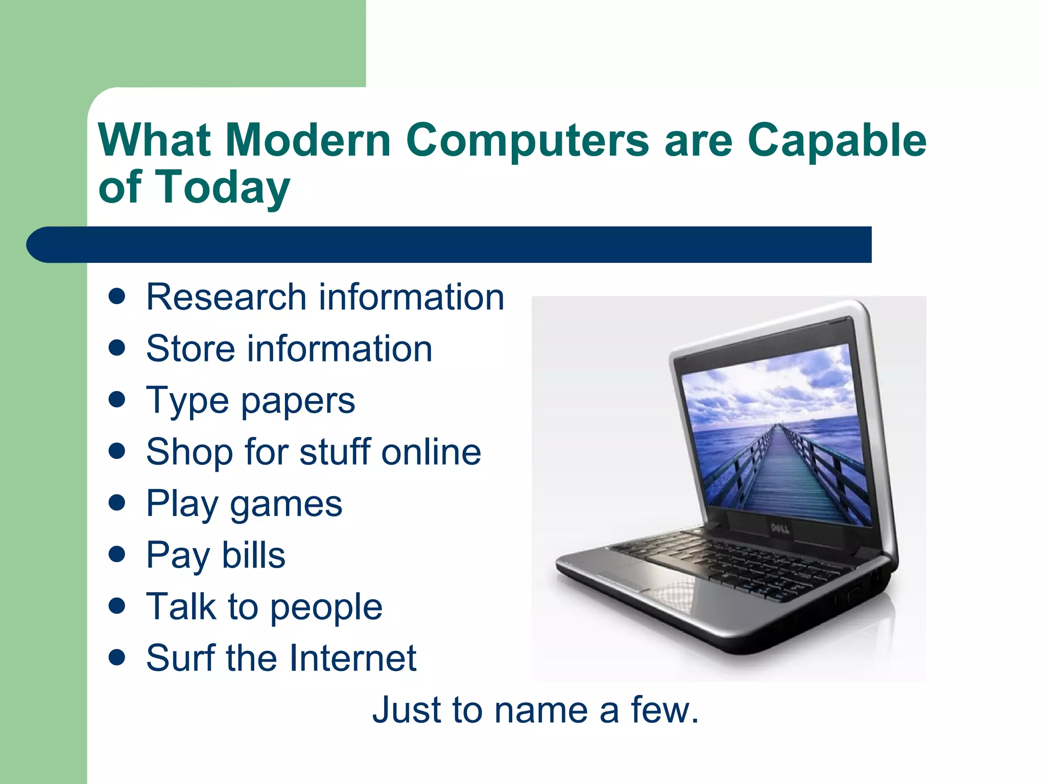 Future Uses Of Computers Powerpoint | PPT