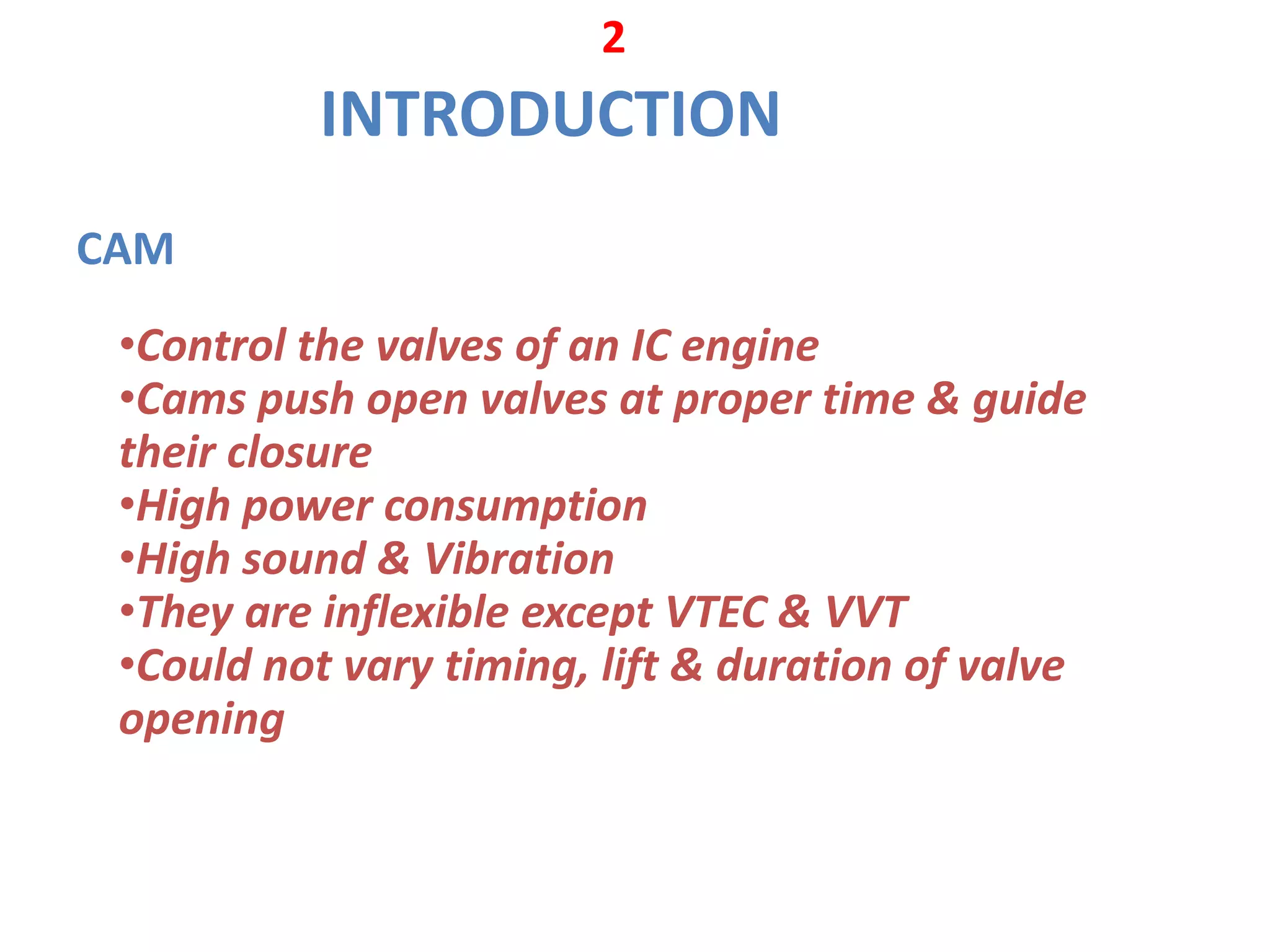 Future valve system in engine | PPTX