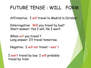 Future will versus be going to | PPT