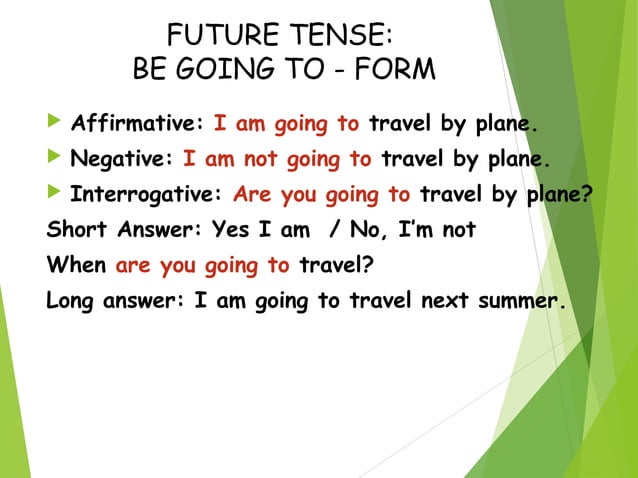 Future will versus be going to | PPT