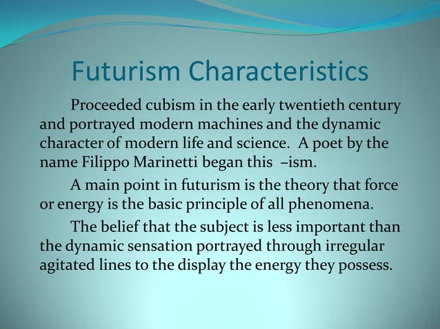 Futurism | PPT