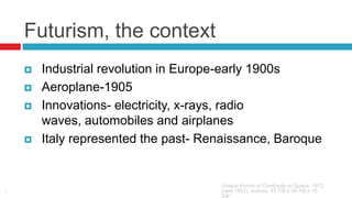 Futurism in art | PPTX