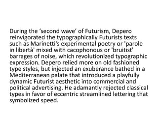 Futurism- History of Graphic Design | PPTX