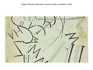 Futurism- History of Graphic Design | PPTX