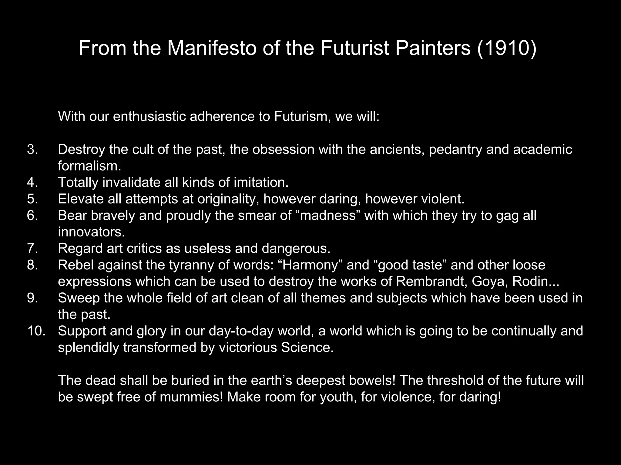 Futurist Art | PPT