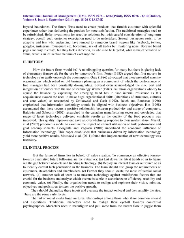 Futuristic approach to business | PDF