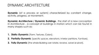 Futuristic architecture dynamic architecture | PDF