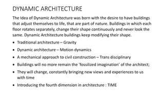 Futuristic architecture dynamic architecture | PDF
