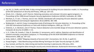 Futuristic data mining technologies for cyber security | PPT