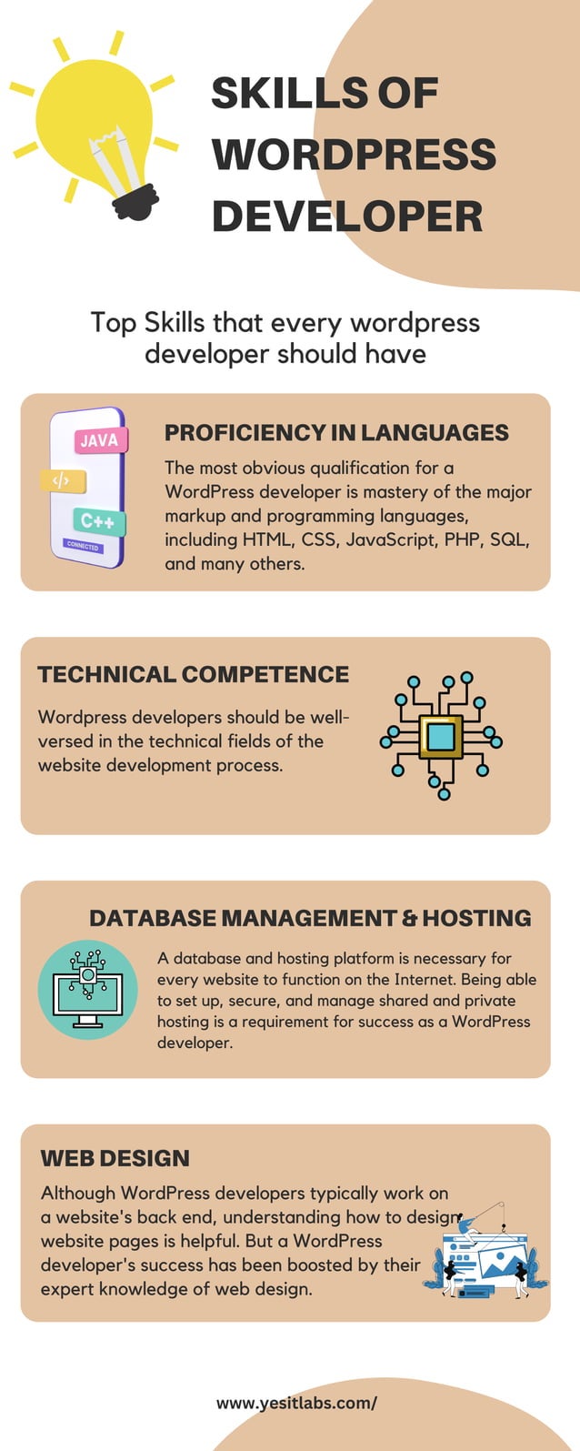 Required Skills Of WordPress Developer | PDF