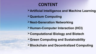 Futuristic Pathways in Technology and Computational Methodologies.pptx