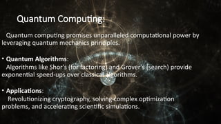 Futuristic Pathways in Technology and Computational Methodologies.pptx