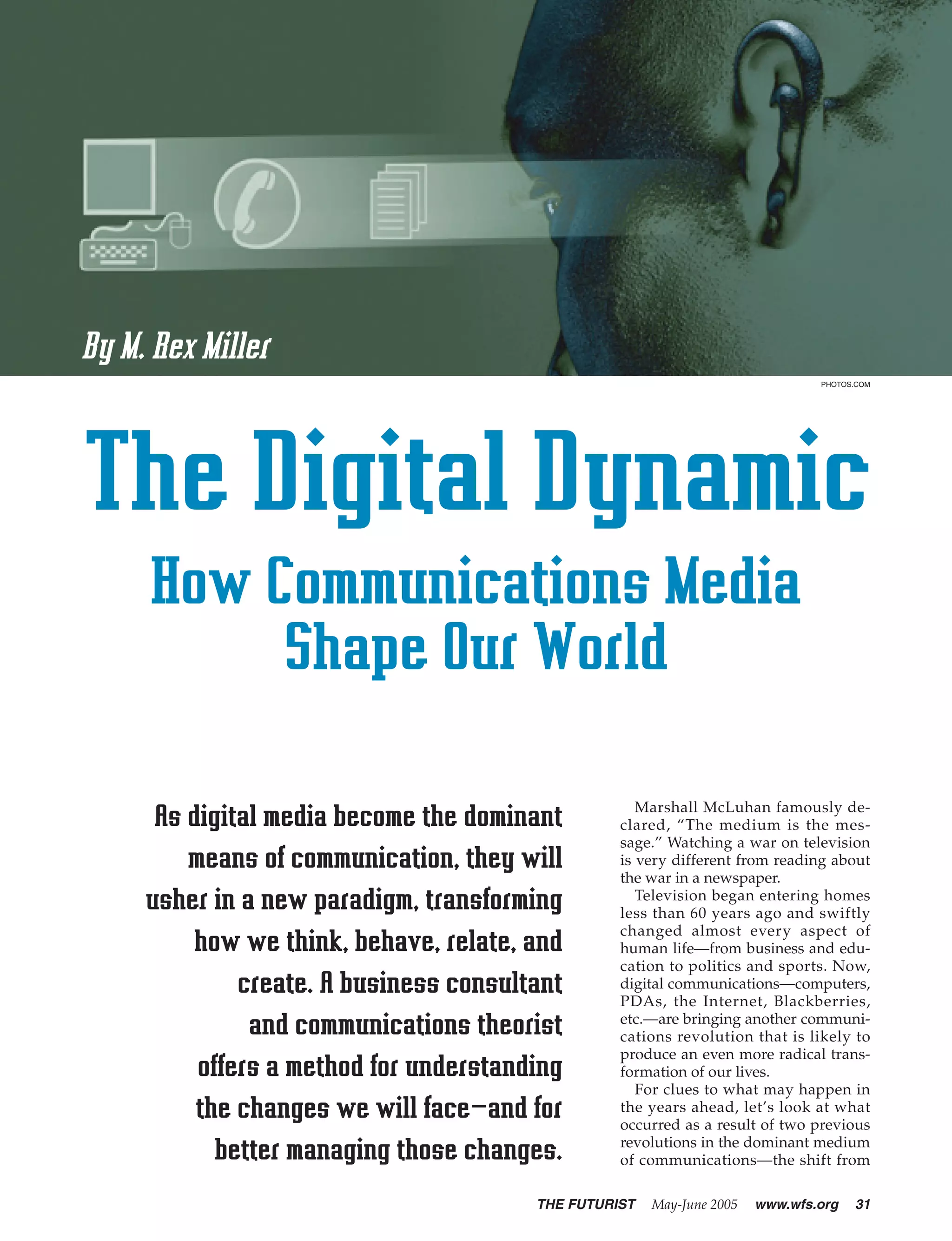 Digital Dynamic - Futurist Magazine | PDF