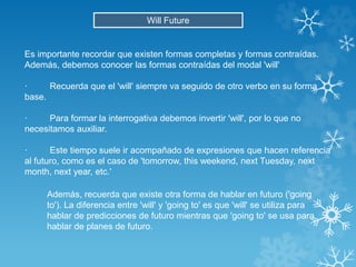Futuro con will y futuro con going to | PPTX