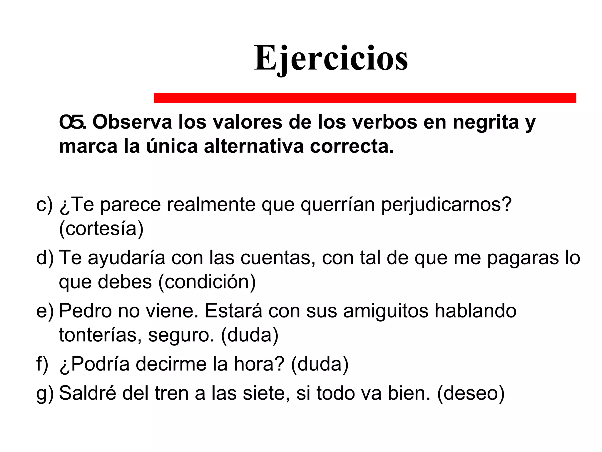 Futuro Imperfecto y Condicional | PPT