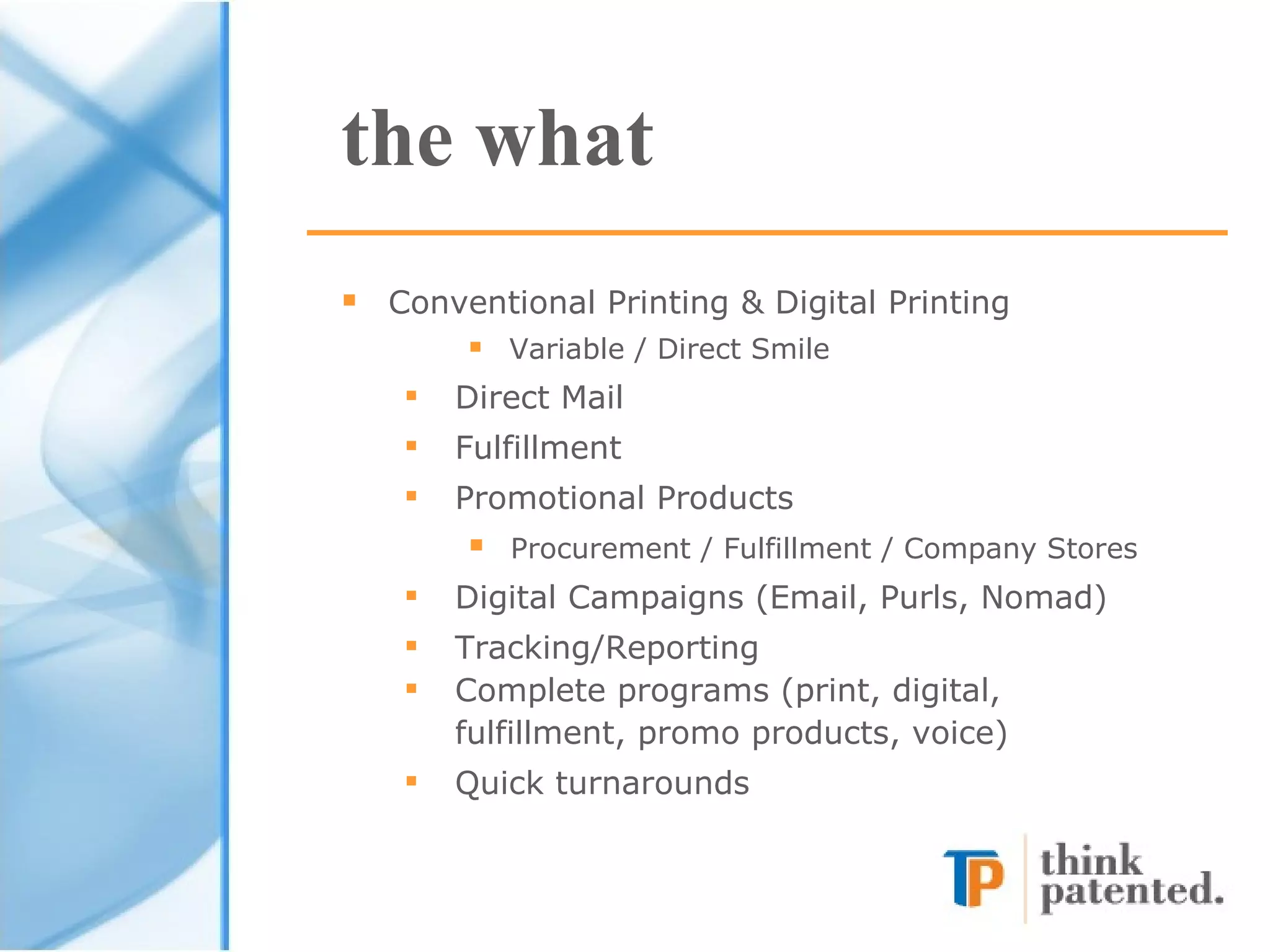 Futurology Capabilities | PPT