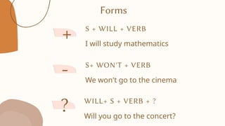 Futuro will and zero conditional to teach with examples | PPTX