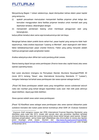 Analisis keputusan lease vs buy part 2 | PDF