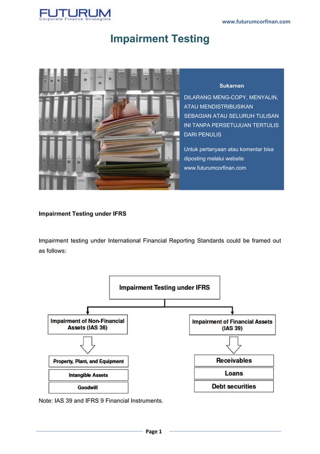 Impairment testing | PDF