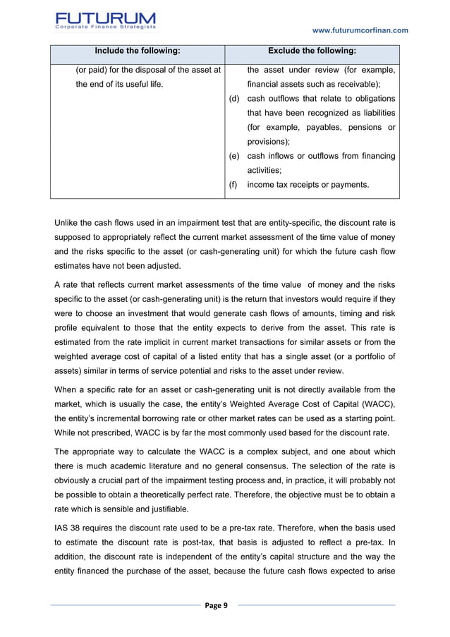 Impairment testing | PDF