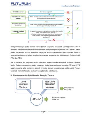 Mengenal pengaturan bersama (joint arrangement) | PDF