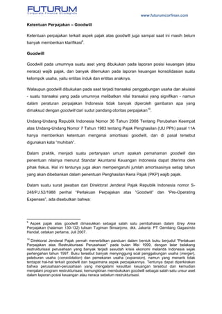 Psak 22 (revisi 2010) - bab 3 goodwill | PDF