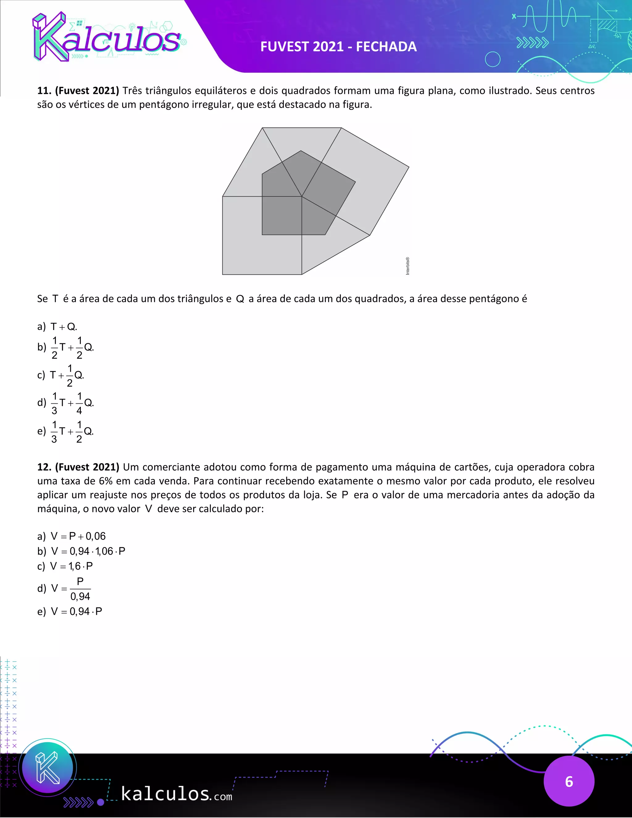Fuvest 2021 - fechada | PDF
