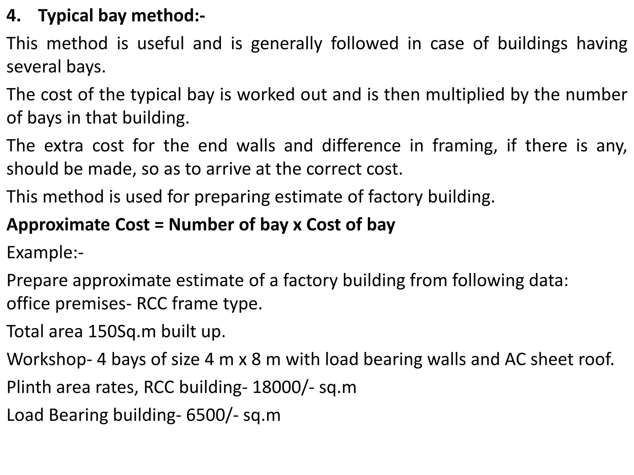 Approximate estimate | PPTX