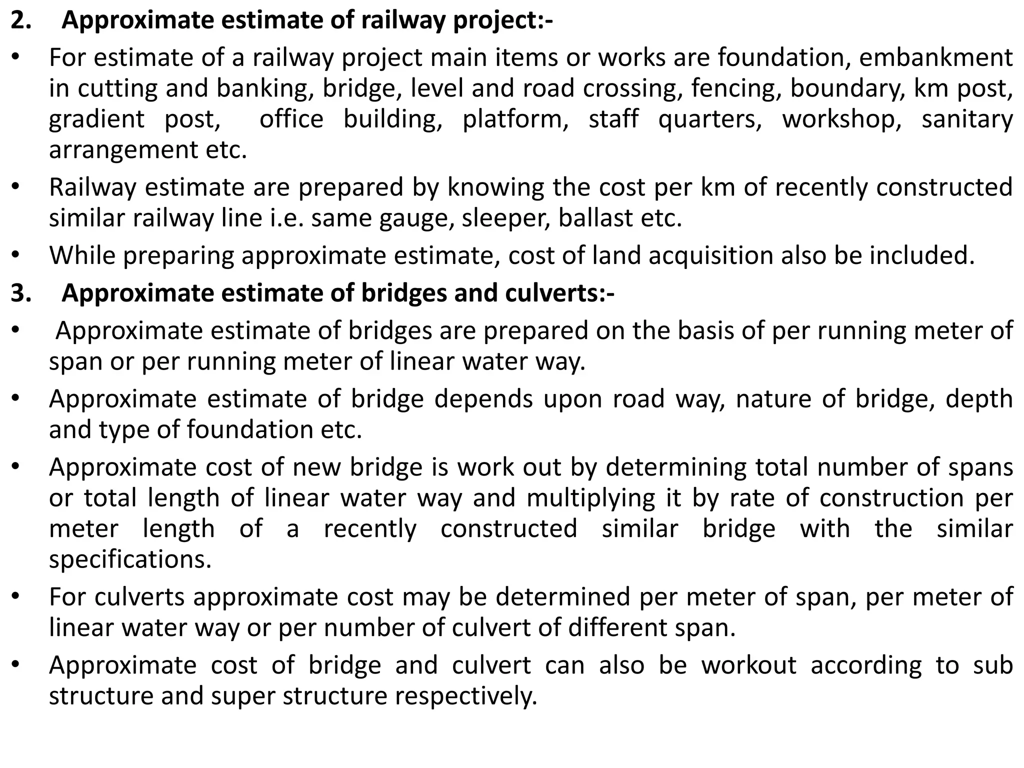 Approximate estimate | PPTX
