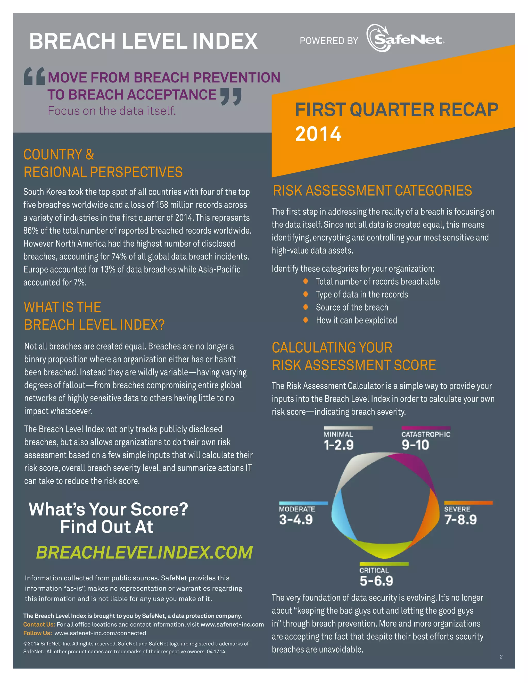 BREACH LEVEL INDEX | PDF