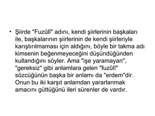 Fuzuli | PPT