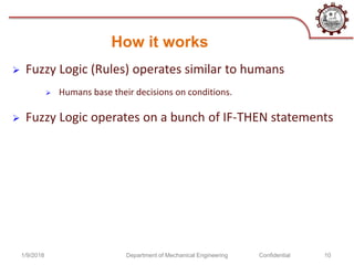 Fuzzy logic using matlab | PPTX