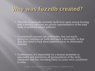 Fuzz DB | PPT